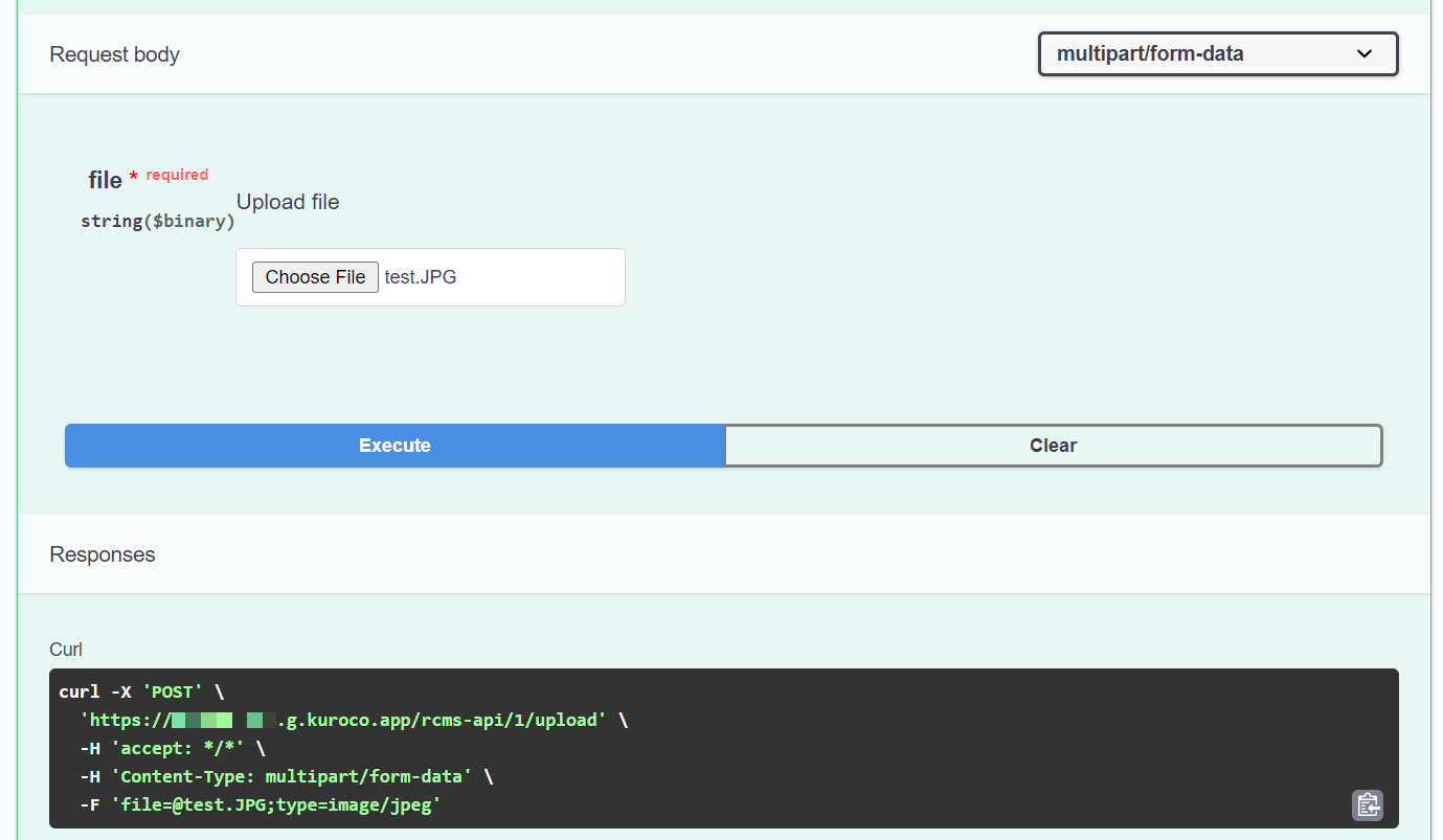 Uploading Files Using an API | Enterprise Headless CMS Kuroco