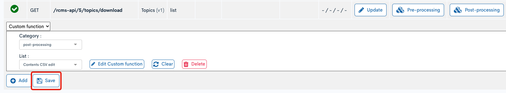Customize CSV data structure output using Custom Function | 導入実績6000社以上の国産エンタープライズ・ヘッドレスCMS