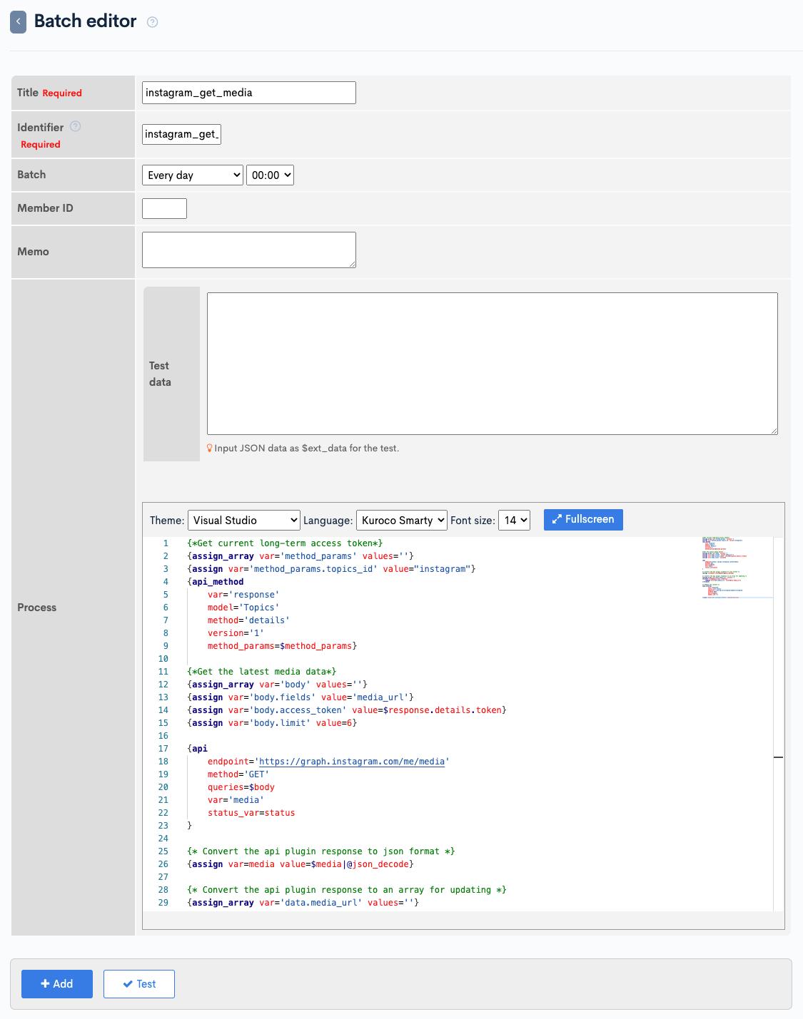 Displaying Instagram feed using Instagram basic display API in Kuroco ...