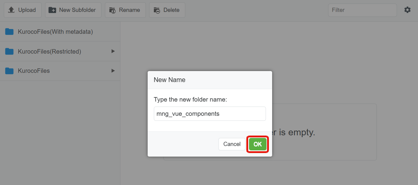 Adding a Custom Page to Kuroco Management using Admin panel plugin ...