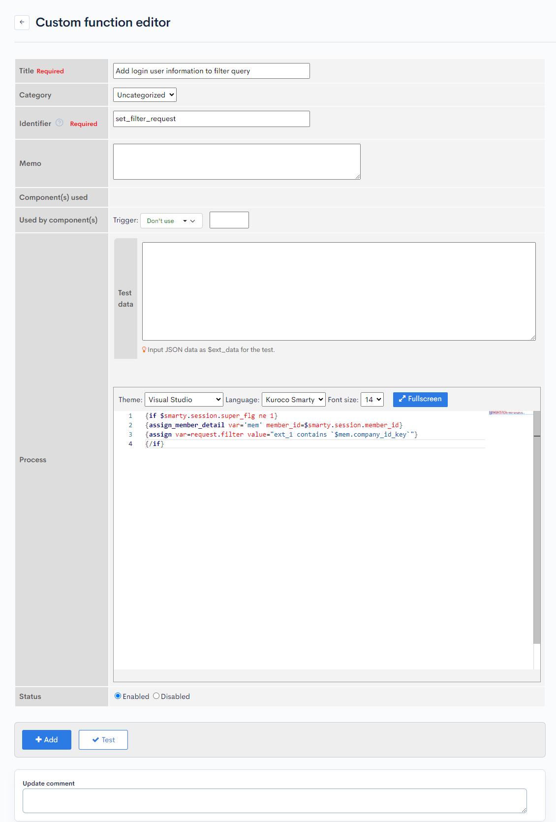Dynamically Changing API Response with Login User Information | Enterprise Headless CMS Kuroco