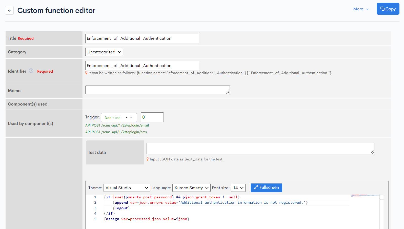 Implementing Two-Factor Authentication on the Login Screen | Enterprise Headless CMS Kuroco