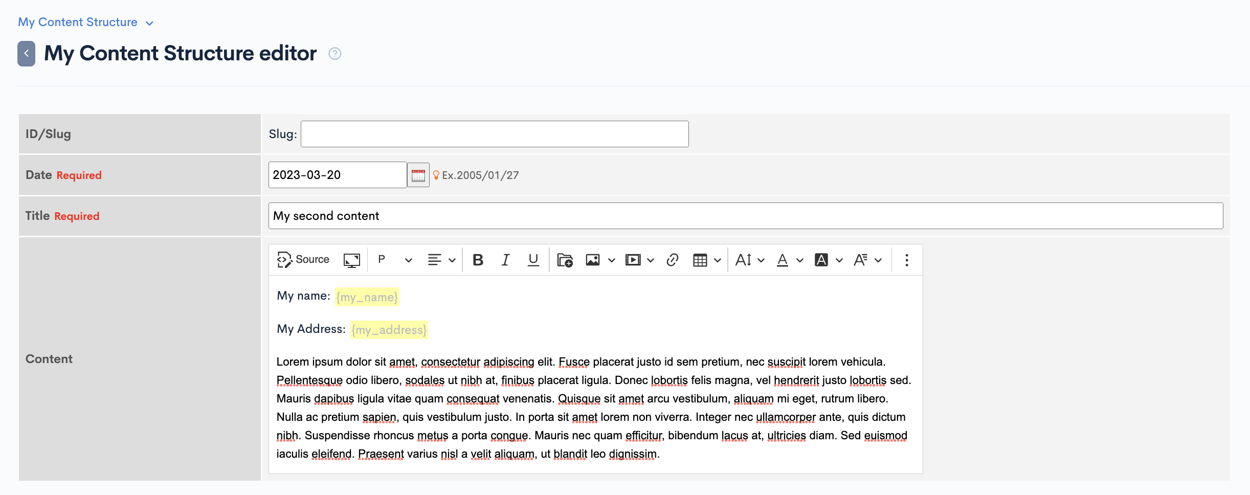 How to use CKEditor Placeholder feature with API and Custom Function | 導入実績5000社以上の国産エンタープライズ・ヘッ ...
