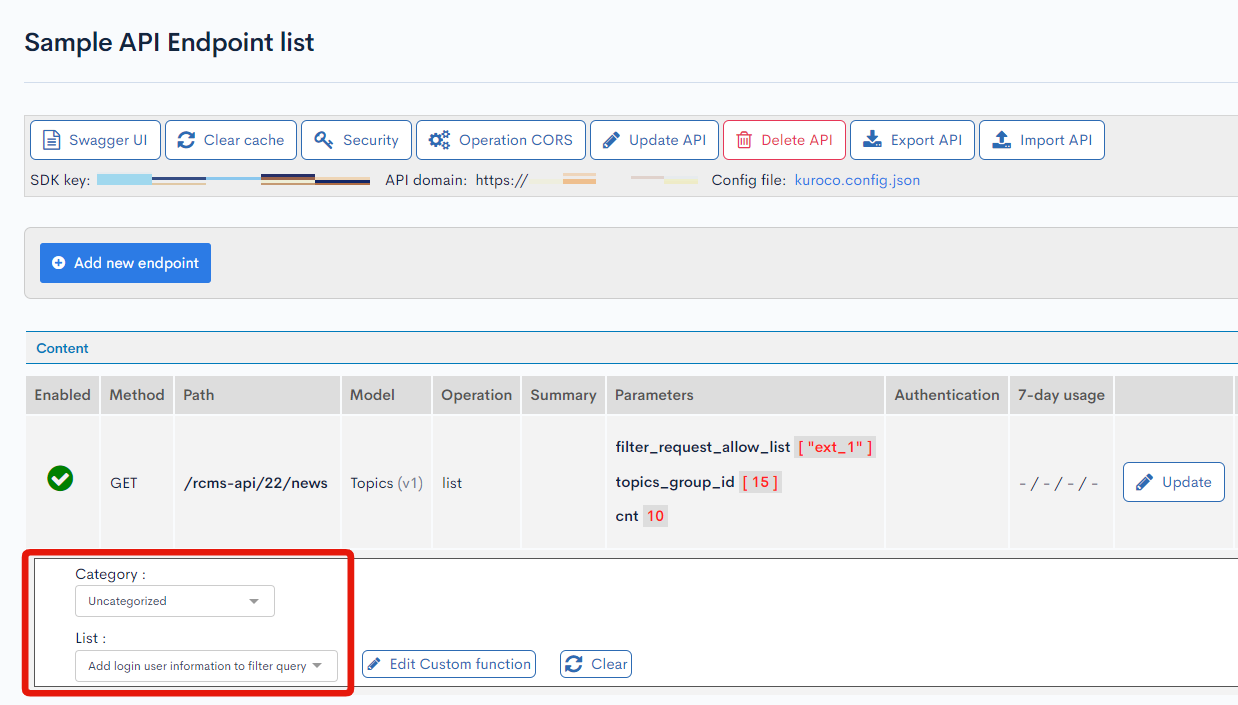 Dynamically Changing API Response with Login User Information | Enterprise Headless CMS Kuroco