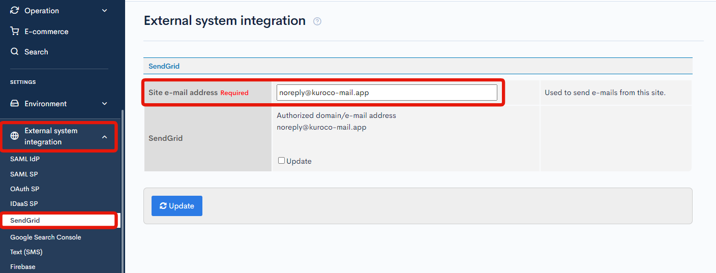 How do I fix e-mail delivery failure? | Enterprise Headless CMS Kuroco