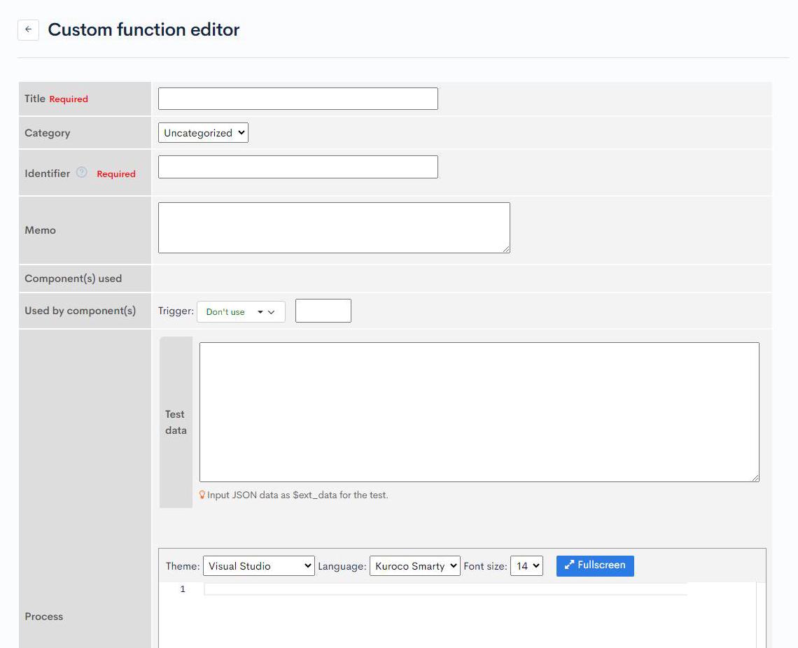 Customize CSV data structure output using Custom Function | 導入実績6000社以上の国産エンタープライズ・ヘッドレスCMS