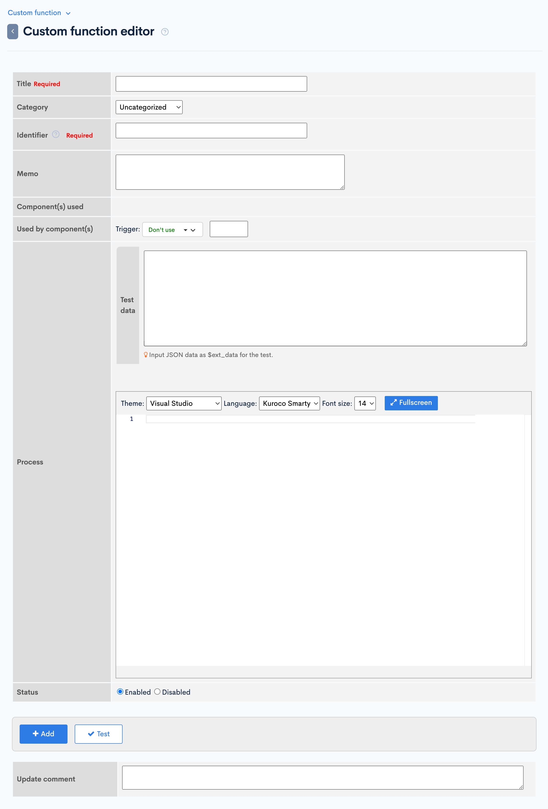 Customize CSV data structure output using Custom Function | 導入実績5000社以上の国産エンタープライズ・ヘッドレスCMS
