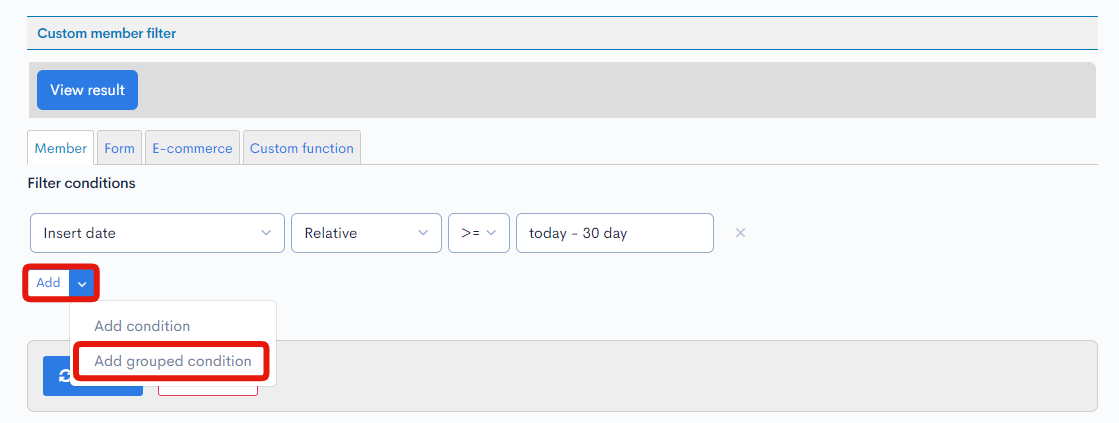 Using custom member filters | Enterprise Headless CMS Kuroco