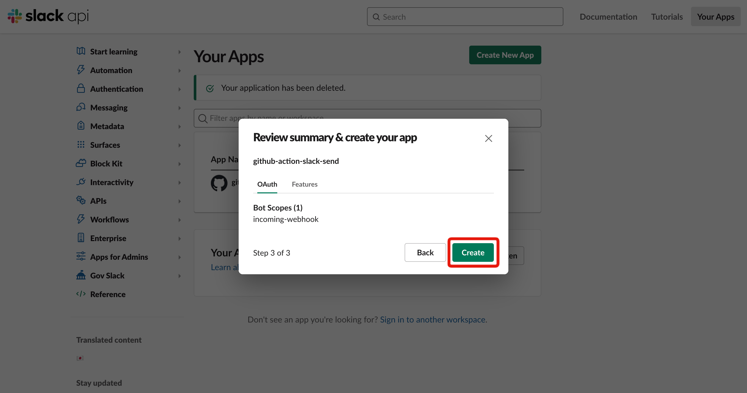 Notify GitHub Actions build results to Slack using slack-send ...