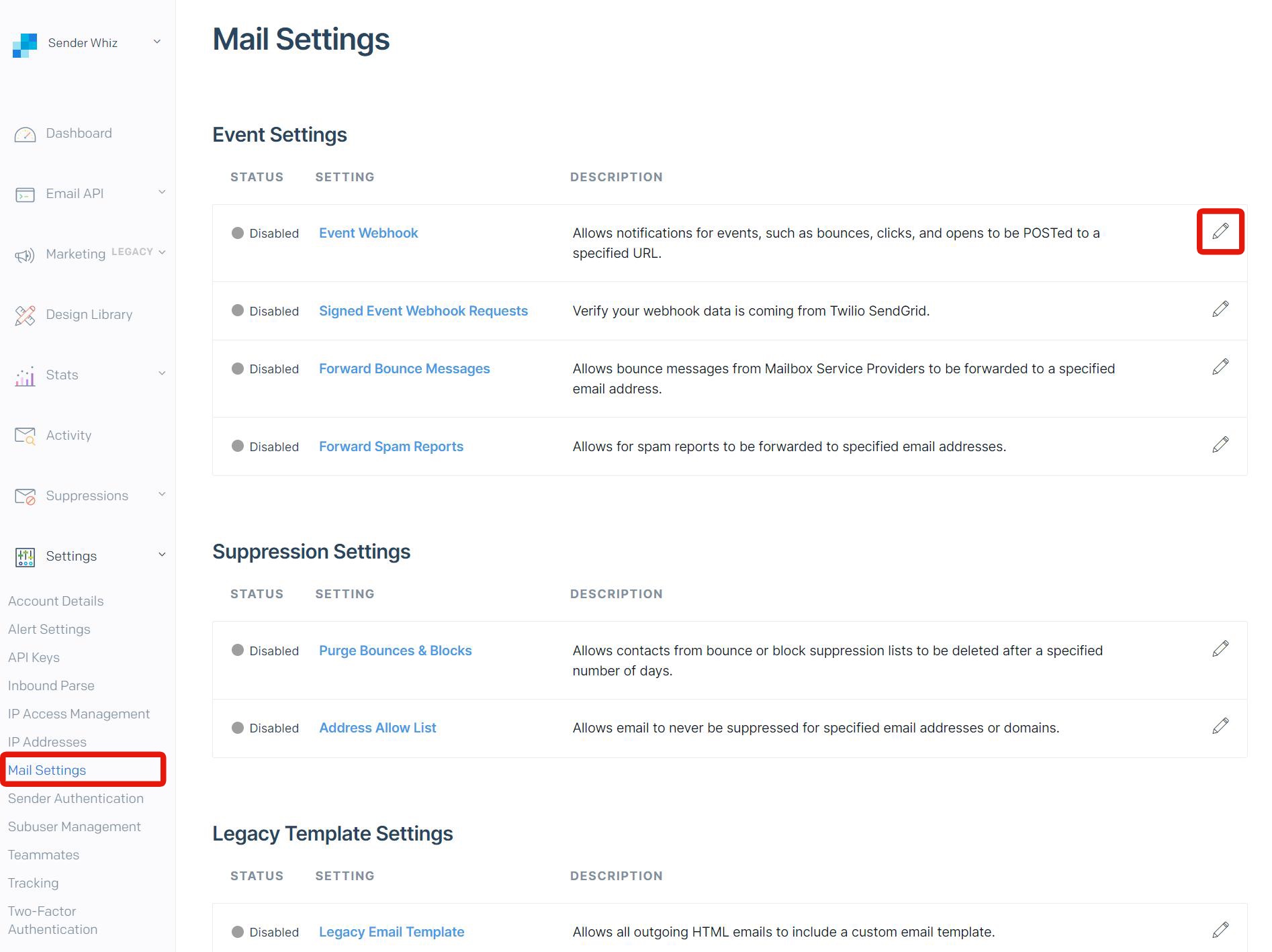 How to link with SendGrid | Enterprise Headless CMS Kuroco