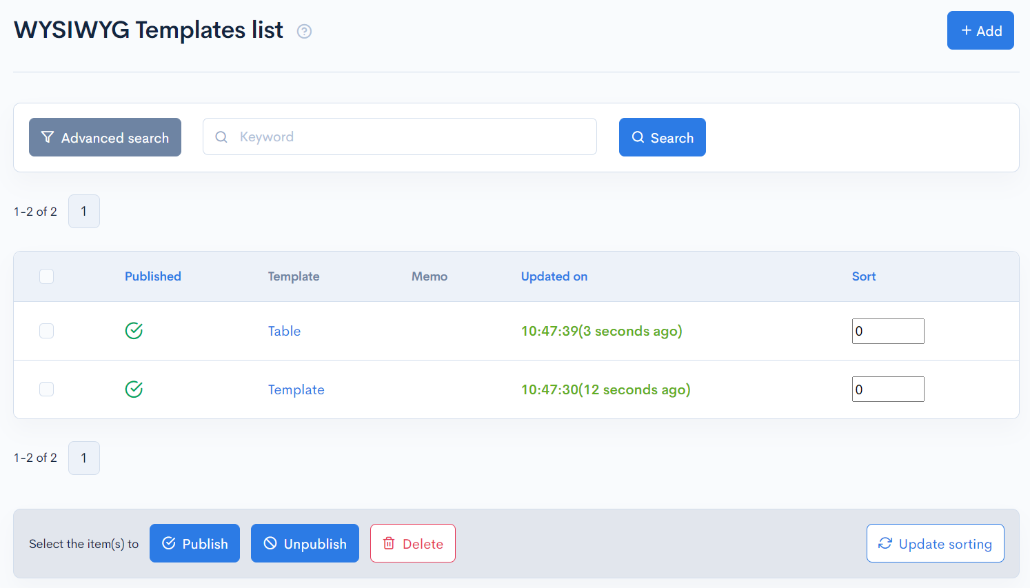 WYSIWYG Templates | 導入実績5000社以上の国産エンタープライズ・ヘッドレスCMS
