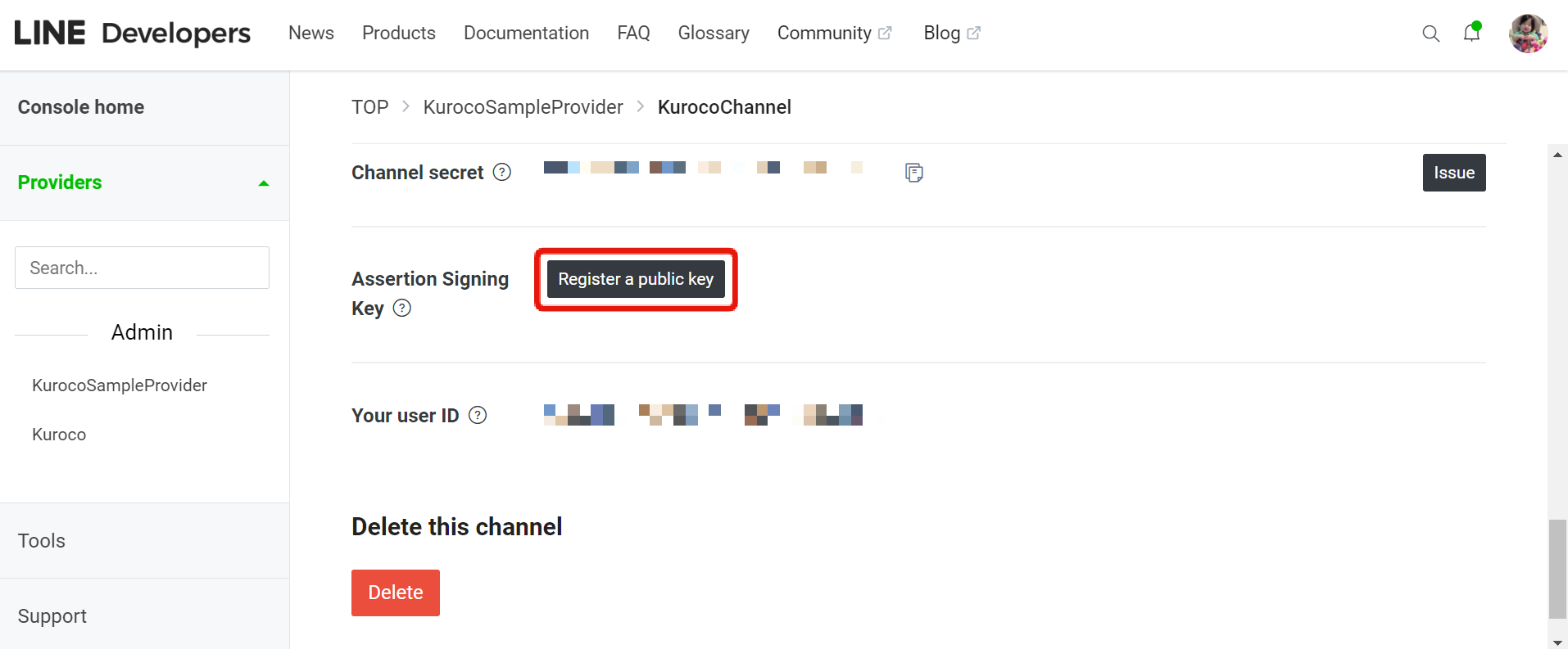 Sending messages to LINE users | Enterprise Headless CMS Kuroco