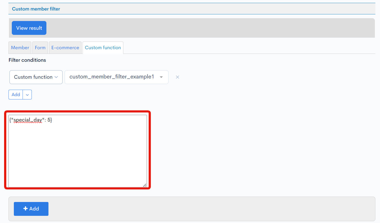 Variables for Custom Function in Custom Member Filters | Enterprise ...