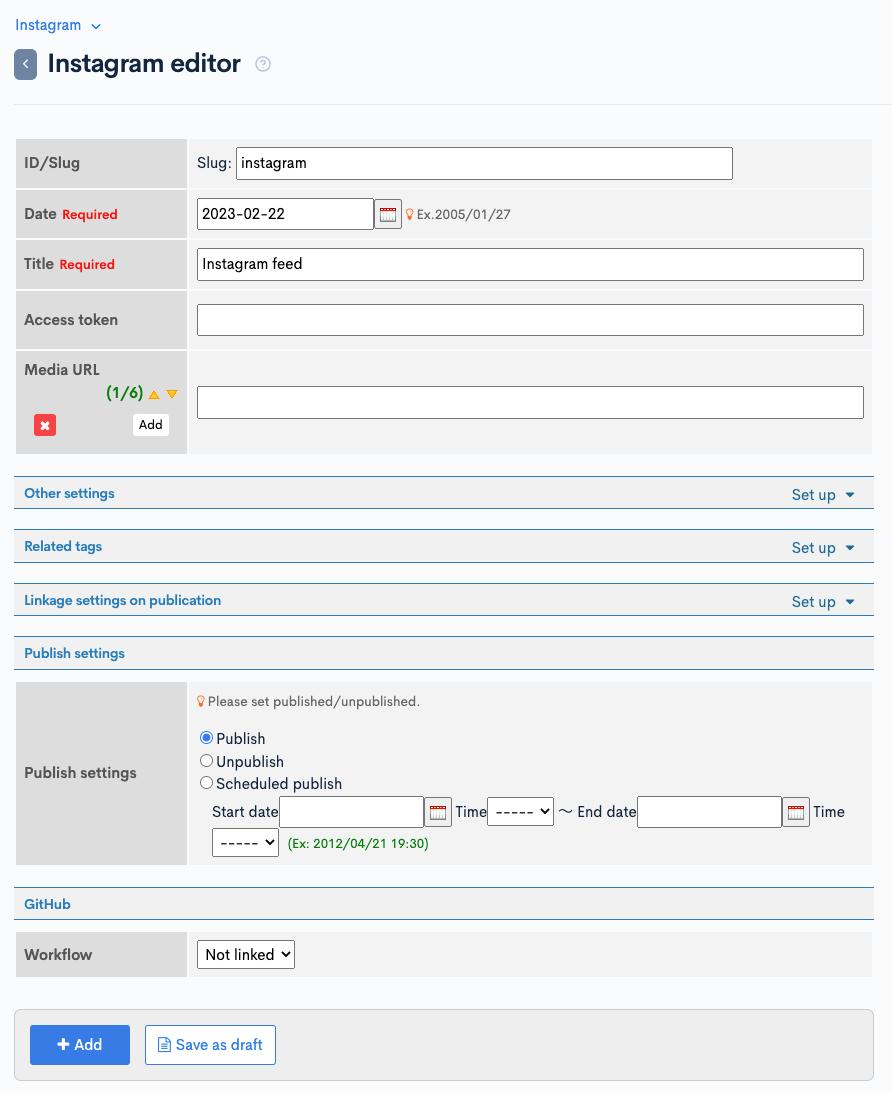 Displaying Instagram feed using Instagram basic display API in Kuroco ...