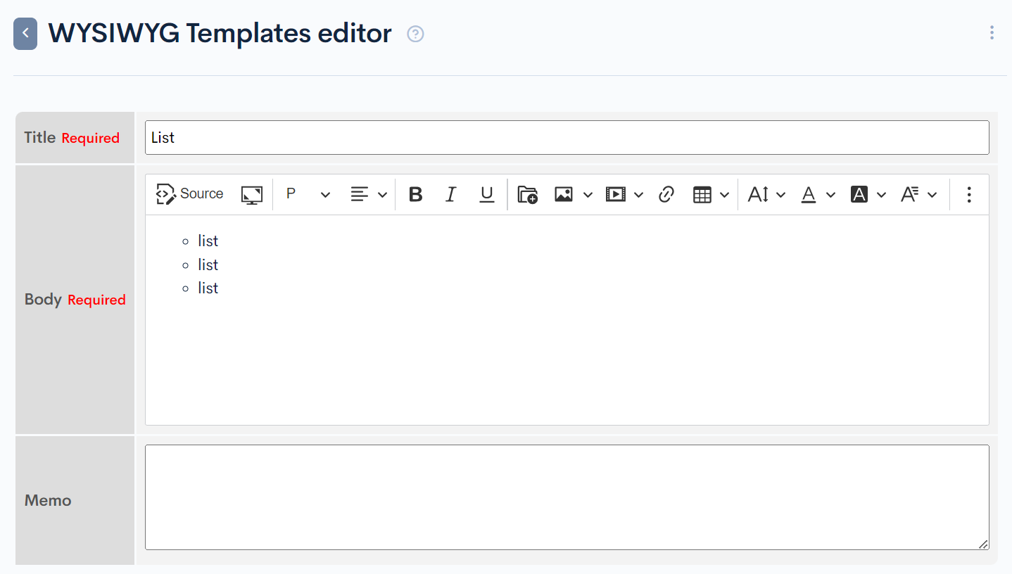 WYSIWYG Templates | 導入実績5000社以上の国産エンタープライズ・ヘッドレスCMS