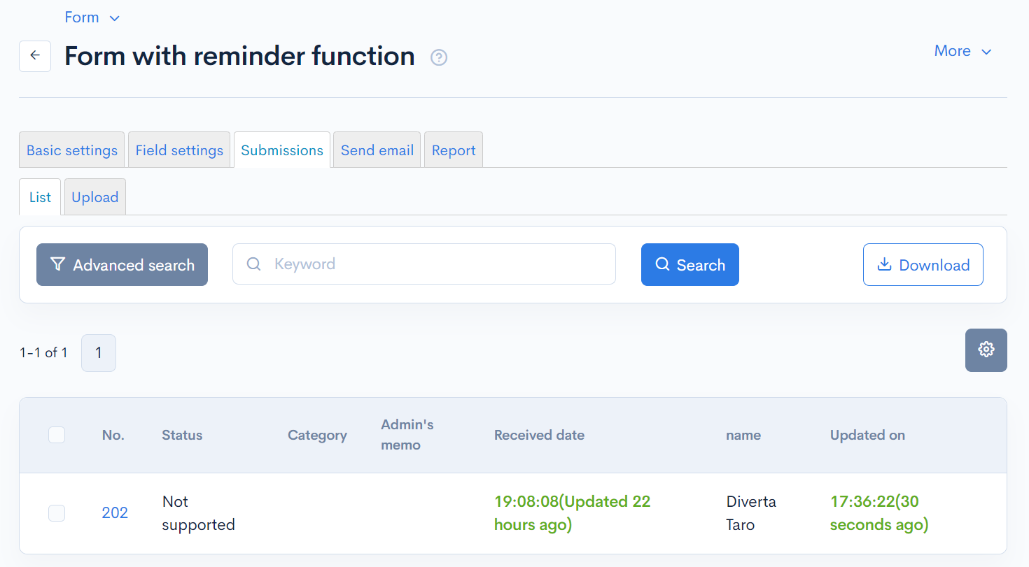 Adding Reminder Functionality to a Form | Enterprise Headless CMS Kuroco