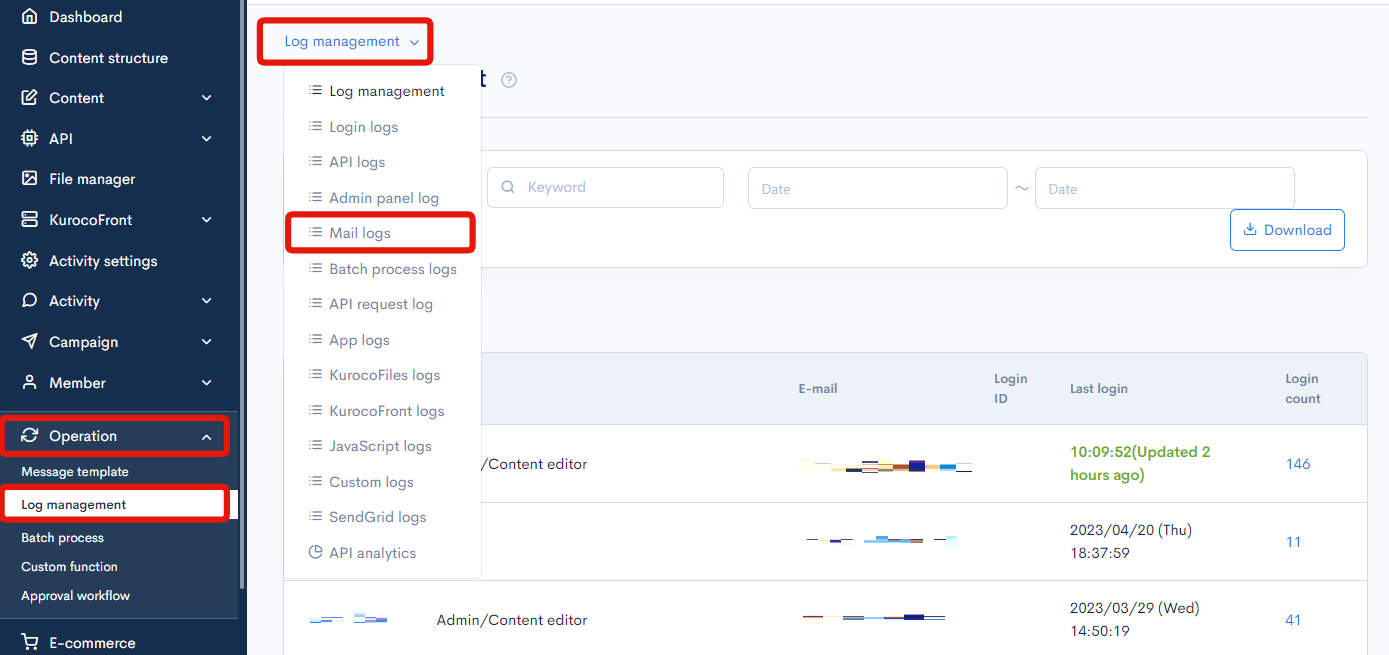 How do I fix e-mail delivery failure? | Enterprise Headless CMS Kuroco