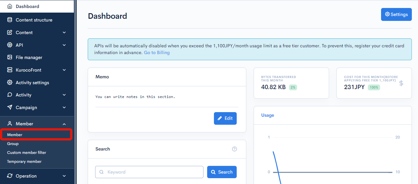 Dynamically Changing API Response with Login User Information | Enterprise Headless CMS Kuroco