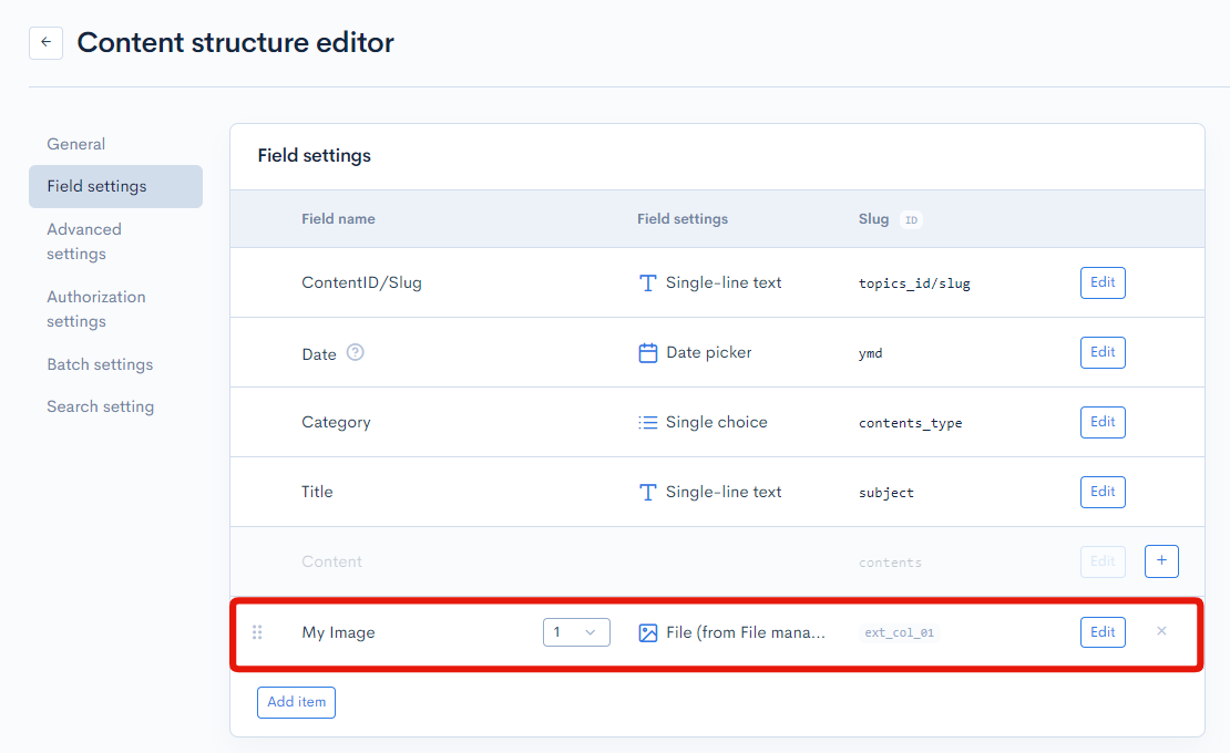 File credit and description information | Enterprise Headless CMS ...