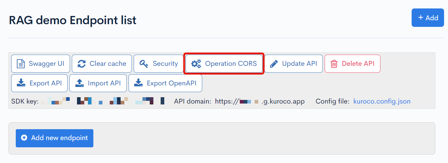 Setting up Kuroco RAG | 導入実績6000社以上の国産エンタープライズ・ヘッドレスCMS