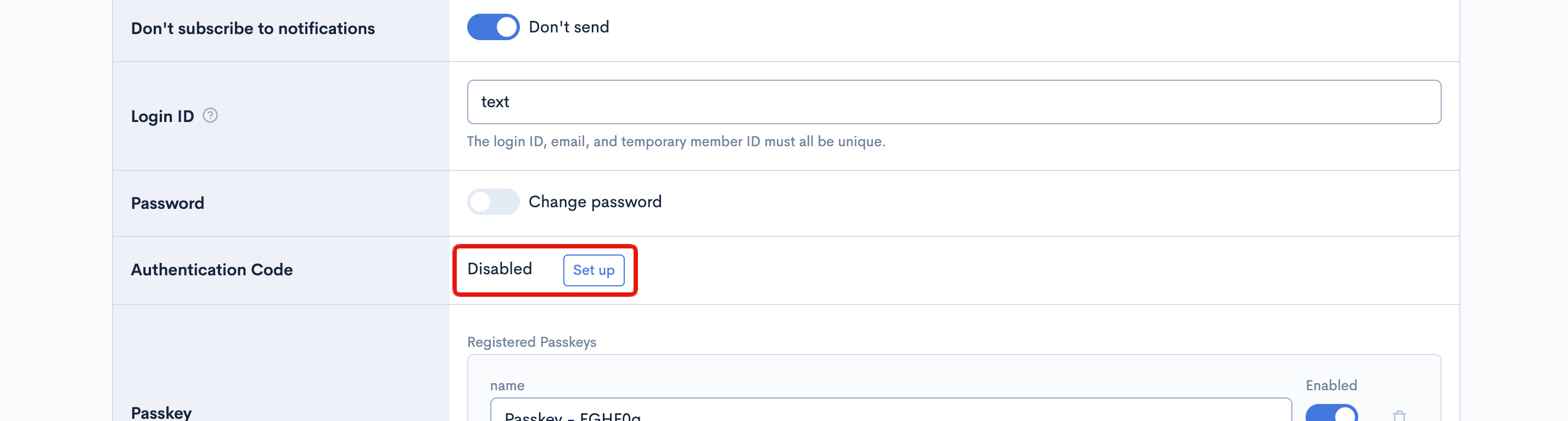 Set up two-factor authentication using one-time passwords in the Kuroco ...